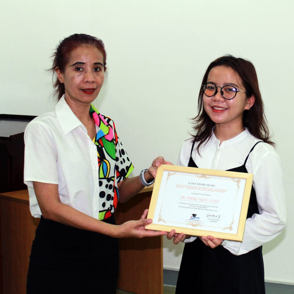 KẾT QUẢ HỌC BỔNG HAN TEAM SCHOLARSHIP : CTCBIO VINA